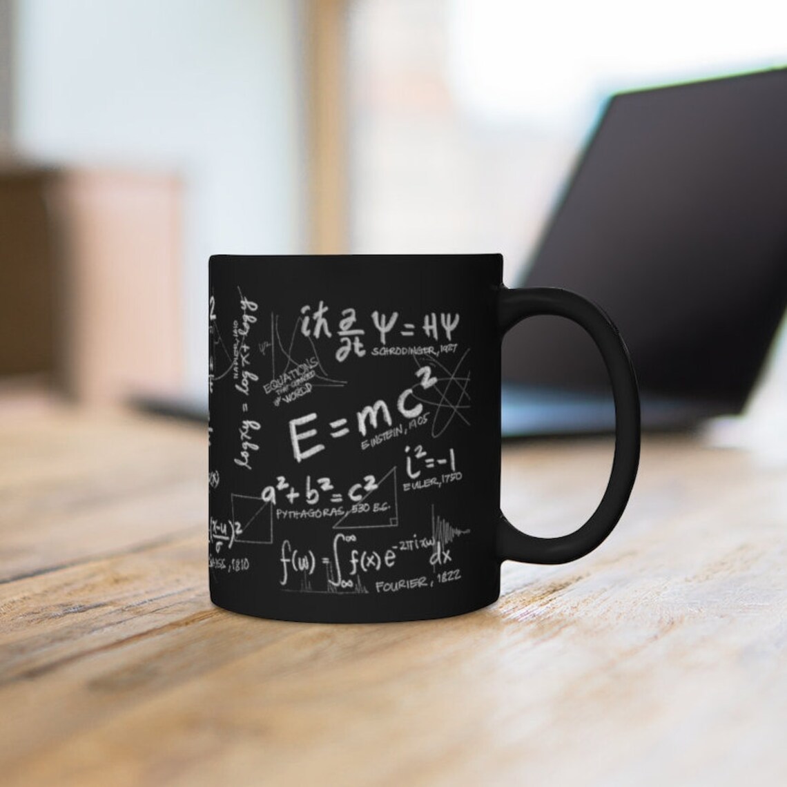 Math Science Coffee Mug MATH EQUATIONS That Changed Theworld - Etsy
