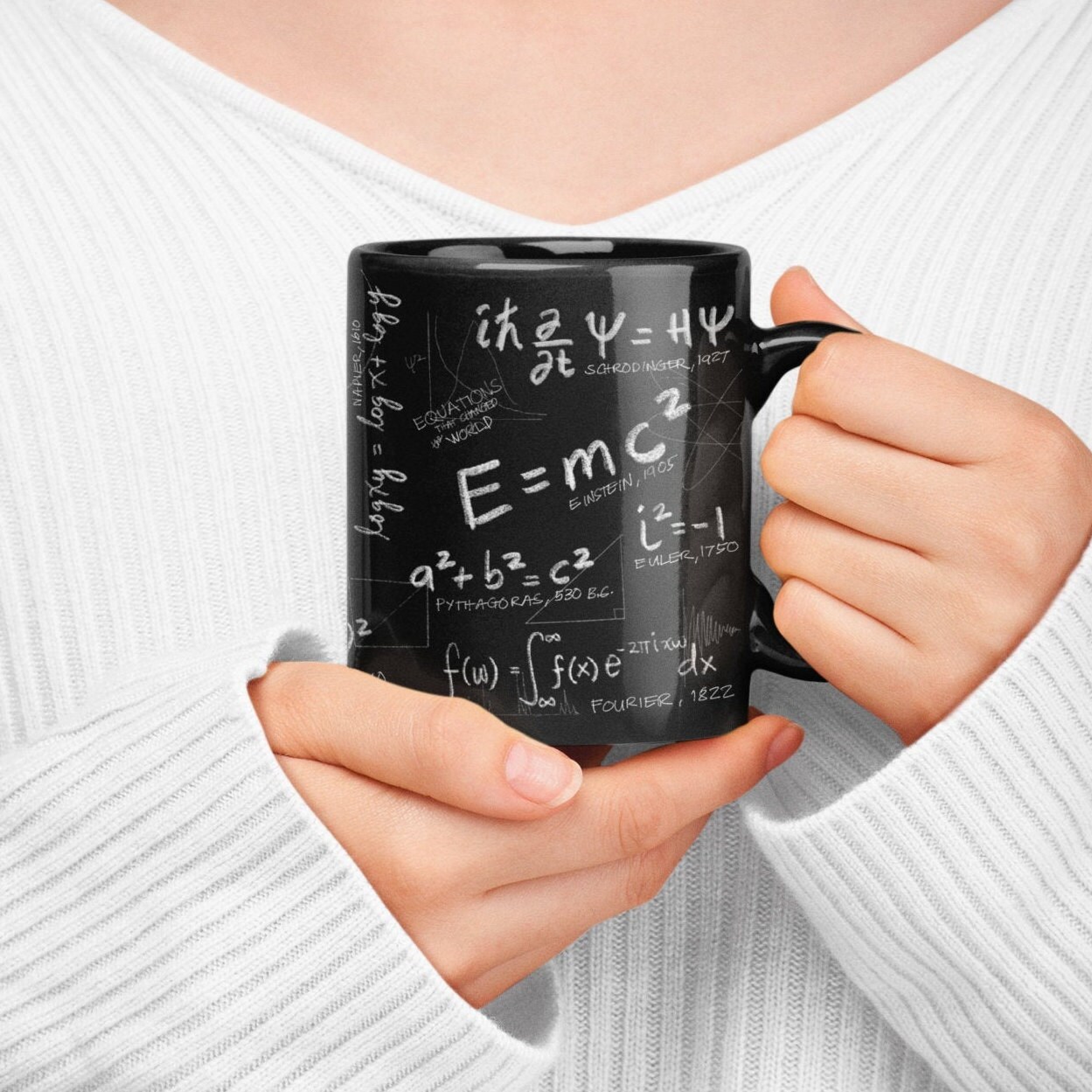 Math Science Coffee Mug MATH EQUATIONS That Changed Theworld - Etsy