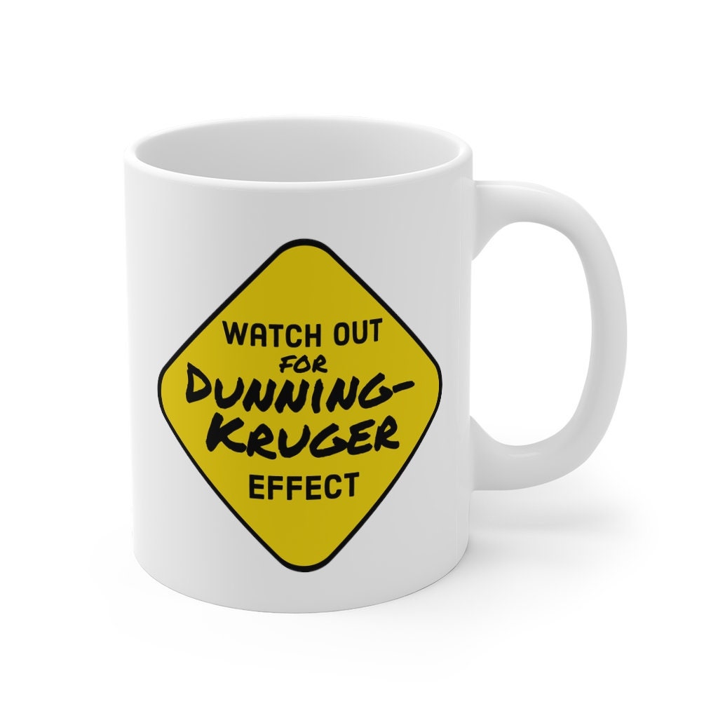 SCIENCE GIFT Mug Dunning-kruger Effect Science Coffee Mug - Etsy