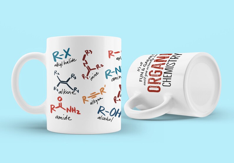 ORGANIC CHEMISTRY Science Coffee Mug Organic Chemistry | Etsy