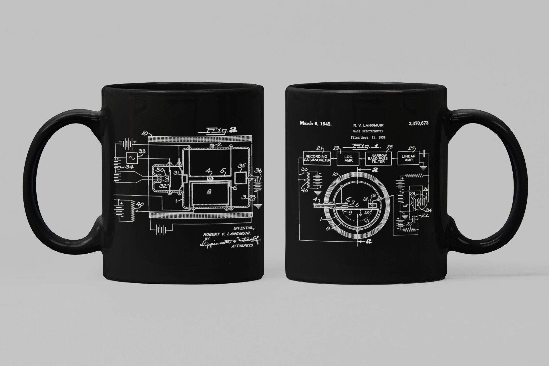 MASS SPECTROMETRY Science Coffee Mug Patent Design Chemistry Cup - Etsy
