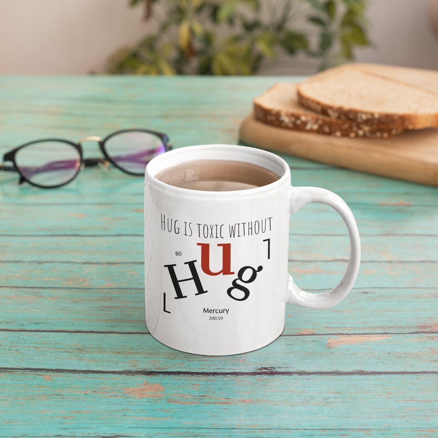 Funny CHEMISTRY MUG Science Coffee Mug Hug Without U is Toxic. - Etsy
