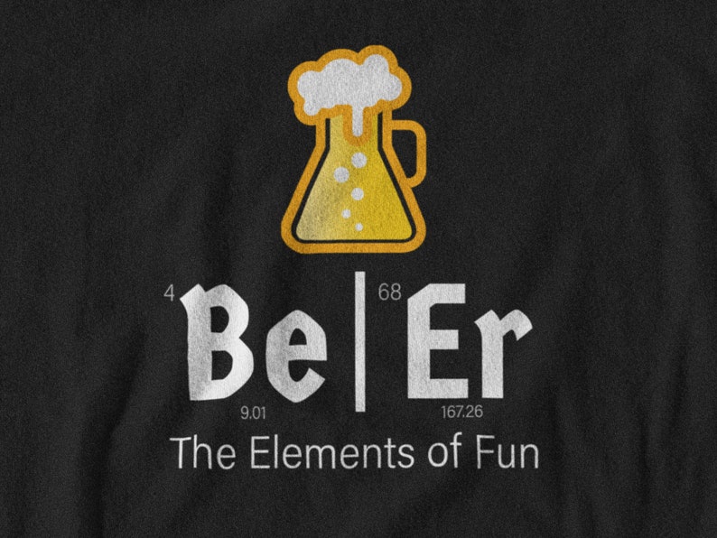 Beer T Shirt A Chemistry Inspired Funny Science Shirt - Etsy