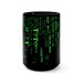The Matrix CODER MUG, Computer Science Gift Coffee Cup Black Mug 15 or ...