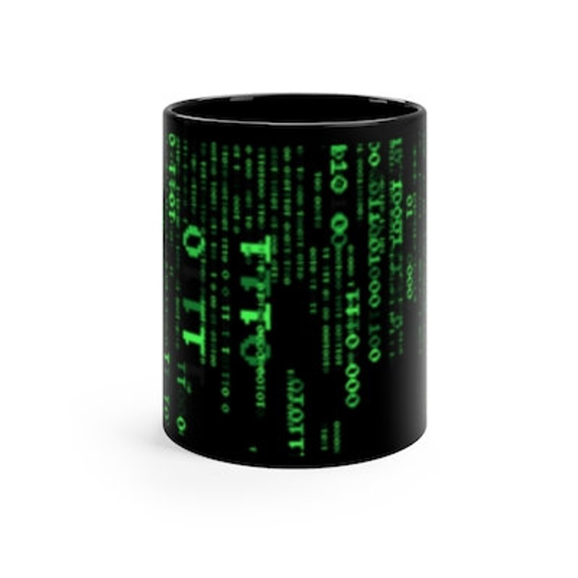 The Matrix CODER MUG, Computer Science Gift Coffee Cup Black Mug 15 or ...