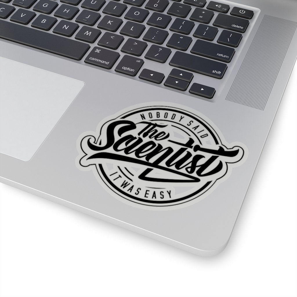 THE SCIENTIST Sticker Nerdy Kiss-cut Stickers Available in Transparent ...