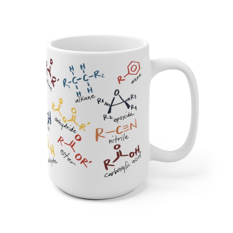 ORGANIC CHEMISTRY Science Coffee Mug Organic Chemistry | Etsy