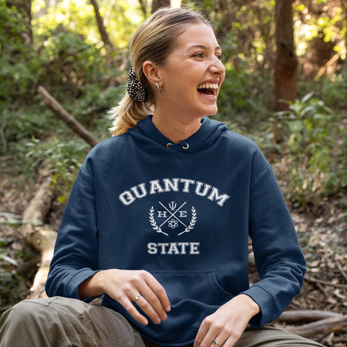 Quantum State SCIENCE HOODIE the Perfect Physics and Chemistry Gift for ...