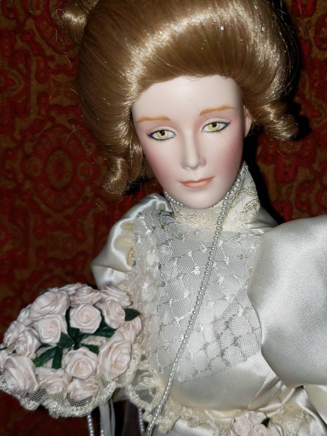 Haunted Bride Doll Paranormal Doll Victorian Haunted Doll Creepy Bride ...
