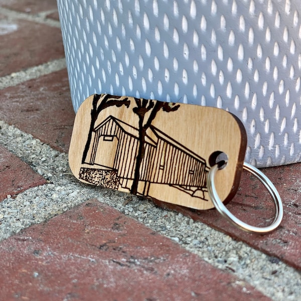 Covered Bridge - Etsy