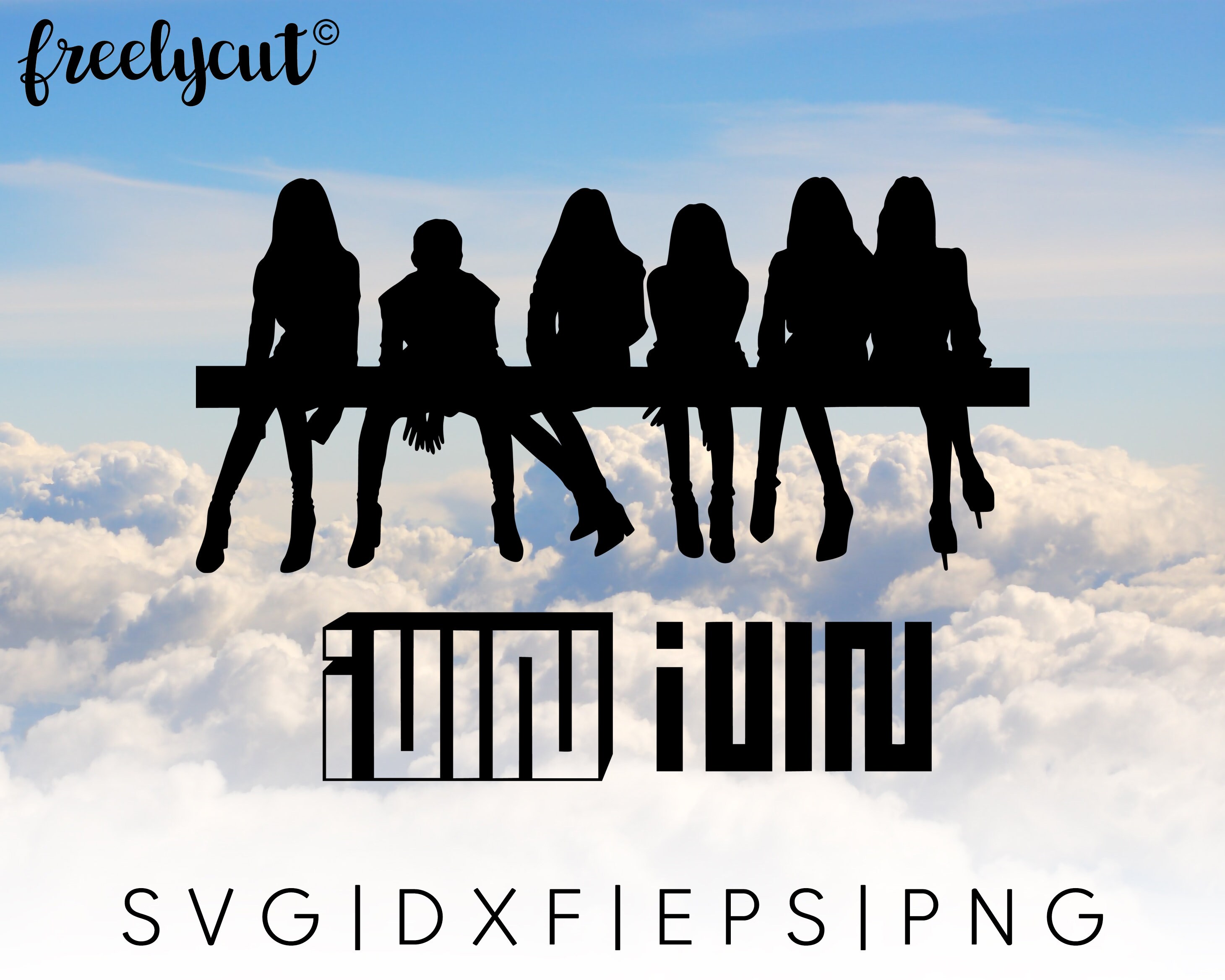 Kpop GI-DLE SVG Cut File Template for Cricut Silhouette | Etsy