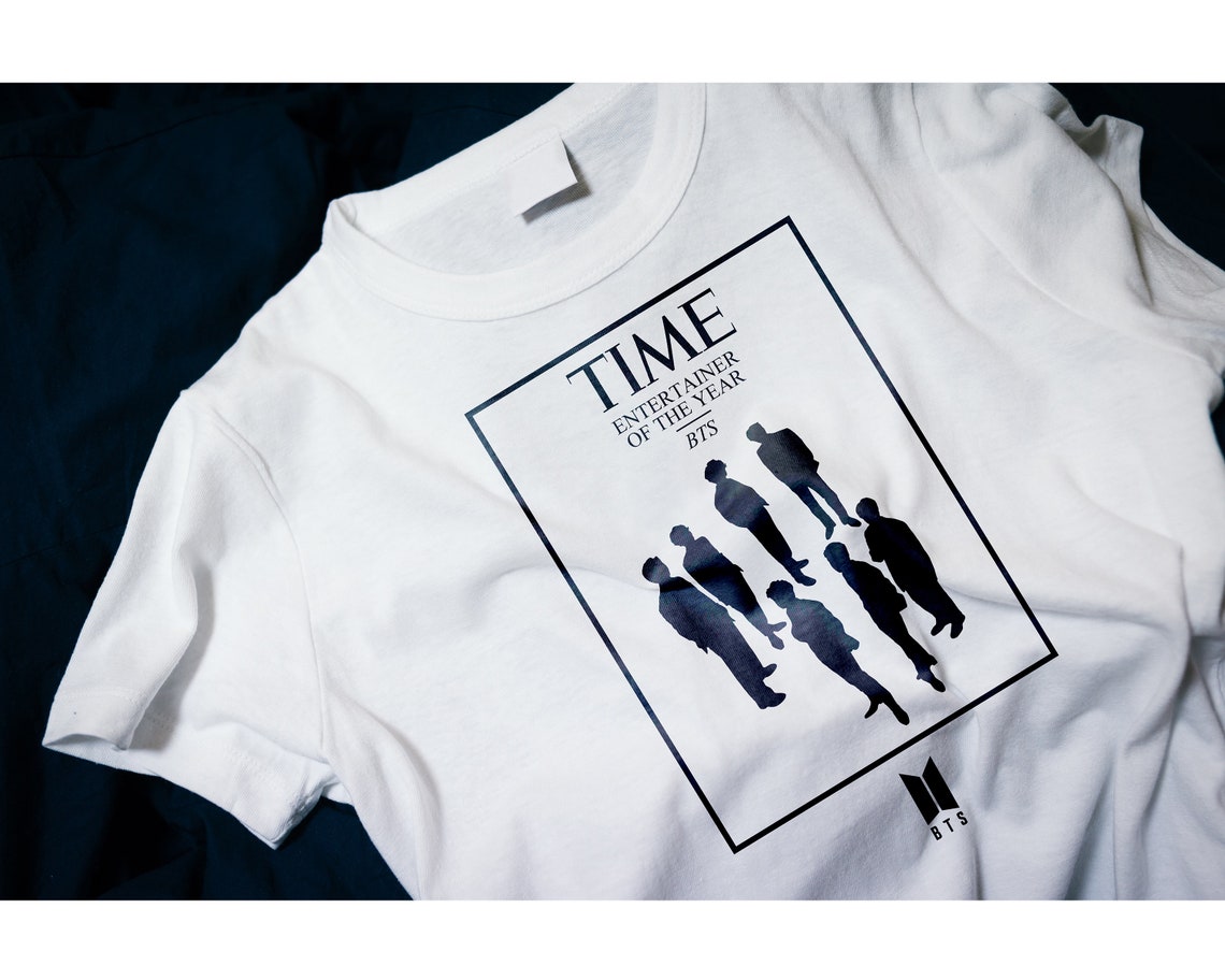BTS Time Magazine Cover SVG Cut File Template for Cricut | Etsy