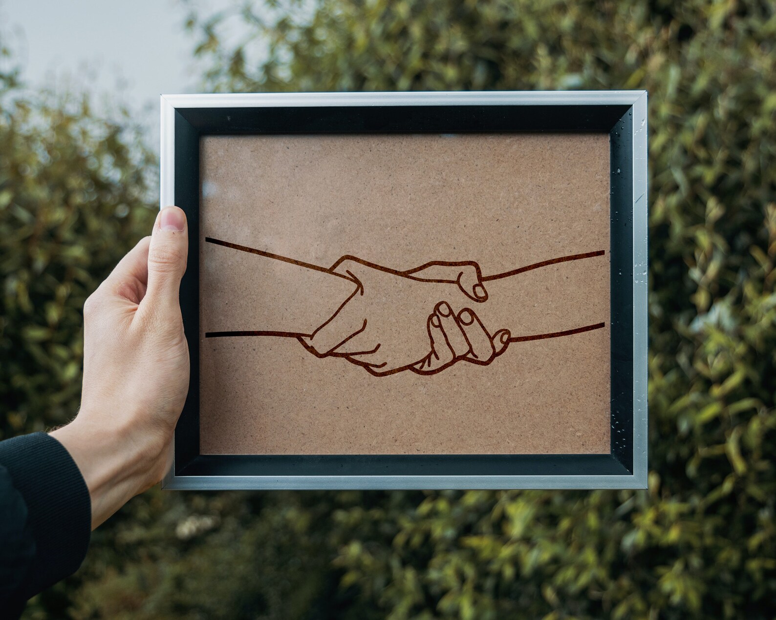 Two Helping Hands SVG Cut File Template for Cricut - Etsy Canada