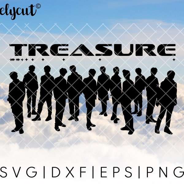 Kpop Treasure Logo Svg - Etsy
