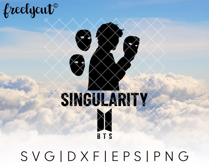 BTS V Singularity SVG Cut File Template for Cricut - Etsy Canada