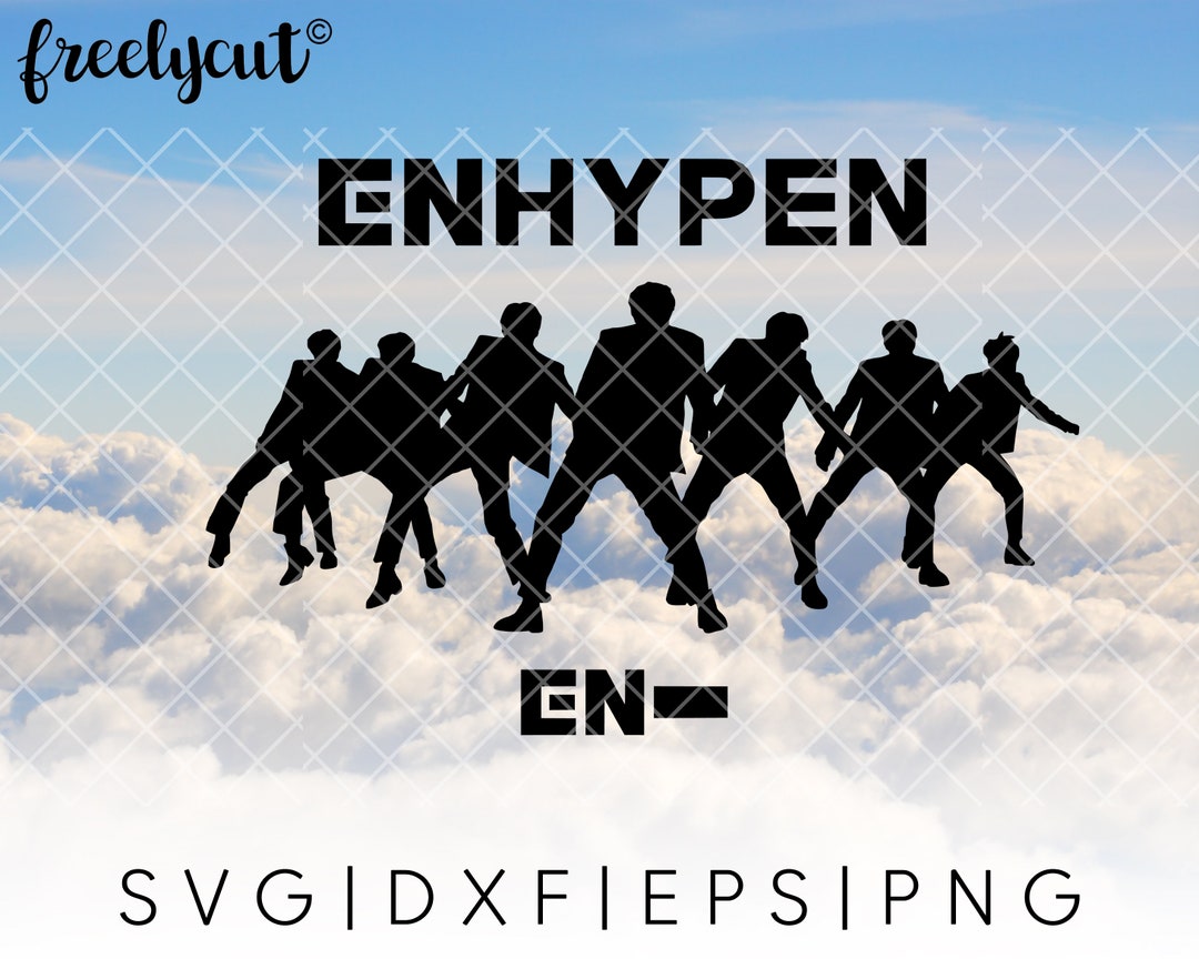 Dancing ENHYPEN Given-taken SVG Cut File Template for Cricut ...