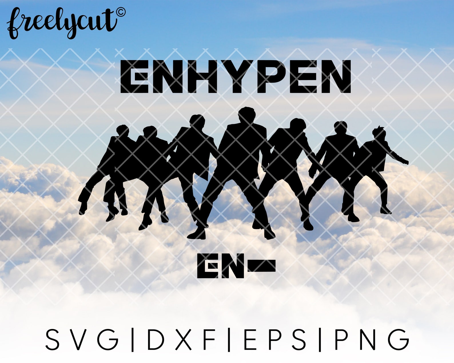 Dancing ENHYPEN Given-taken SVG Cut File Template for Cricut - Etsy Canada