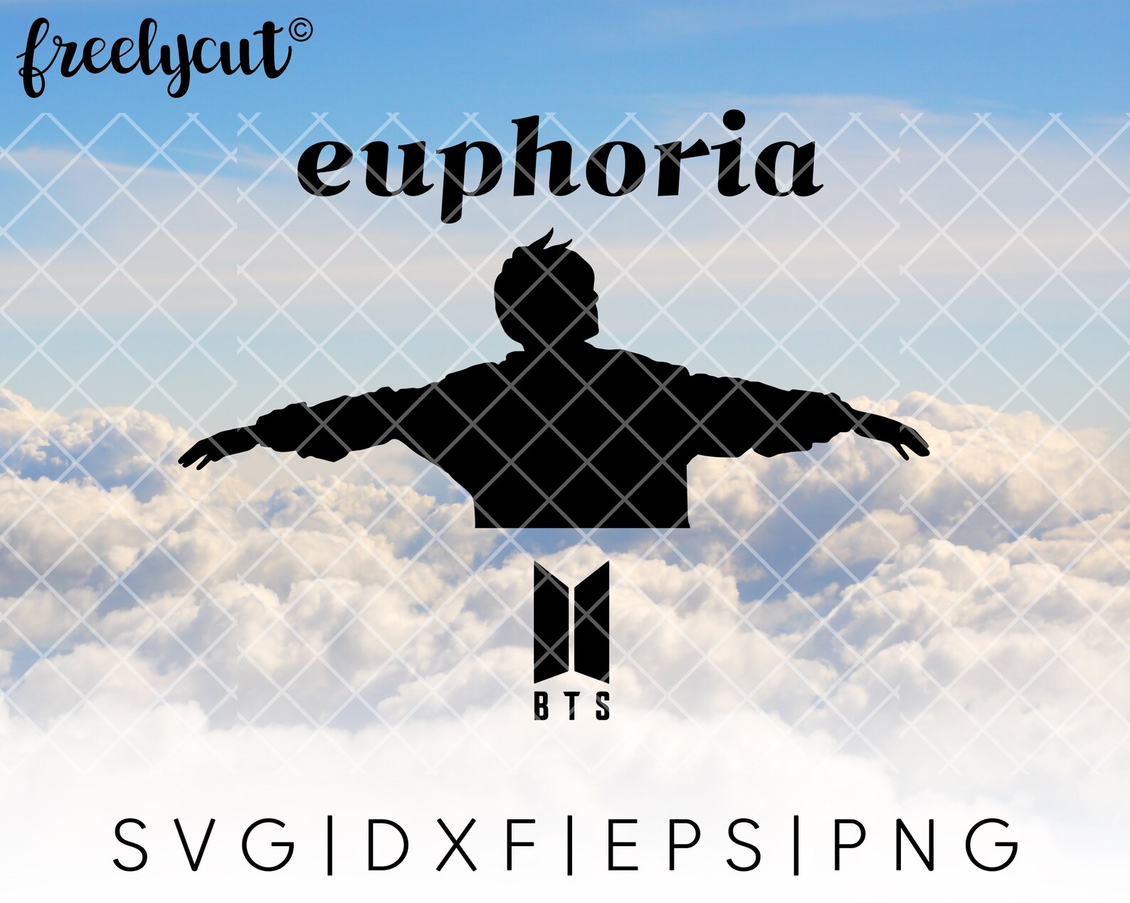 BTS Jungkook Euphoria SVG Cut File Template for Cricut - Etsy Canada