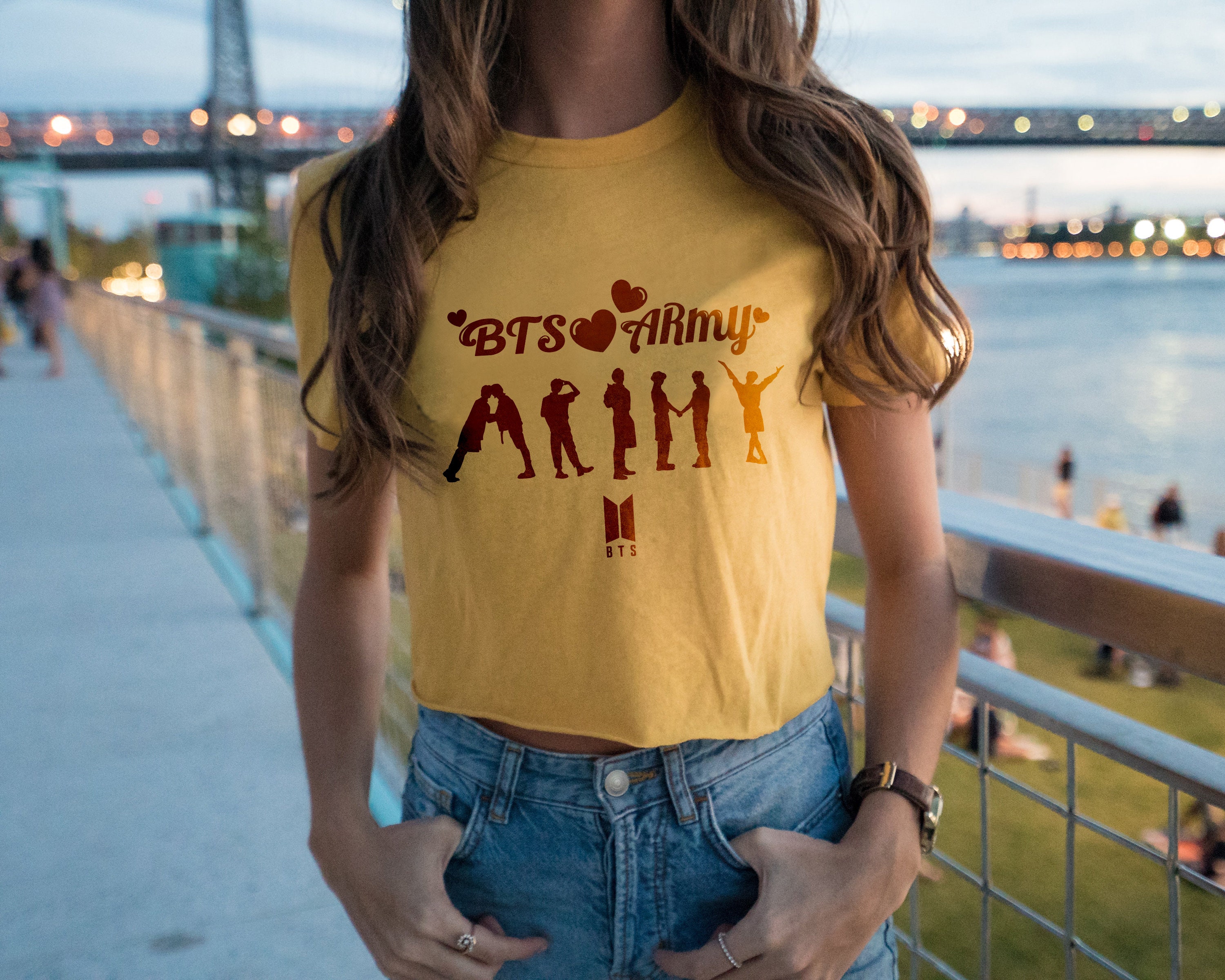 BTS Poses Army Love SVG Cut File Template for Cricut - Etsy