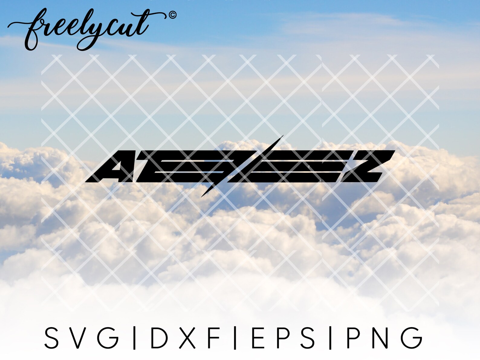 Standing Ateez With Shadows SVG Cut File Template for Cricut - Etsy