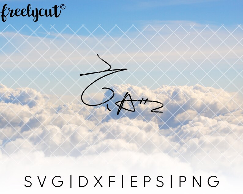 Kpop Ateez Signatures SVG Cut File Template for Cricut, Silhouette ...