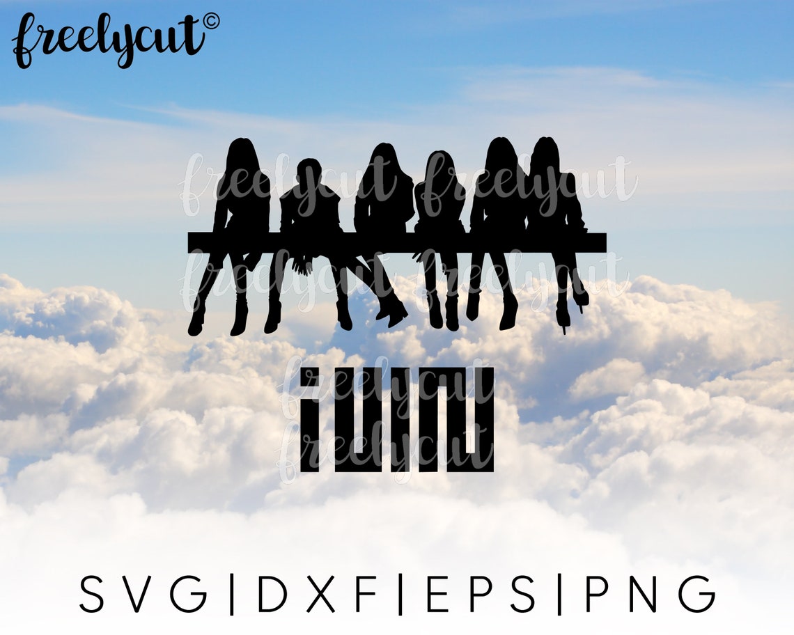 Kpop (G)I-DLE SVG Cut File Template for Cricut, Silhouette, Cutting ...