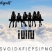 Kpop (G)I-DLE SVG Cut File Template for Cricut, Silhouette, Cutting ...