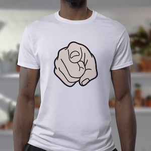 Pointing Finger SVG Cut File Template for Cricut Silhouette - Etsy Canada