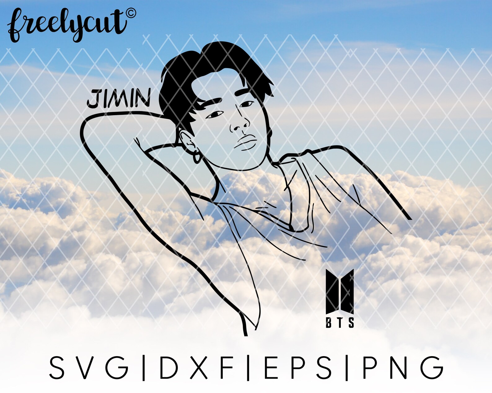 BTS Jimin Butter Concept SVG Cut File Template for Cricut - Etsy Canada