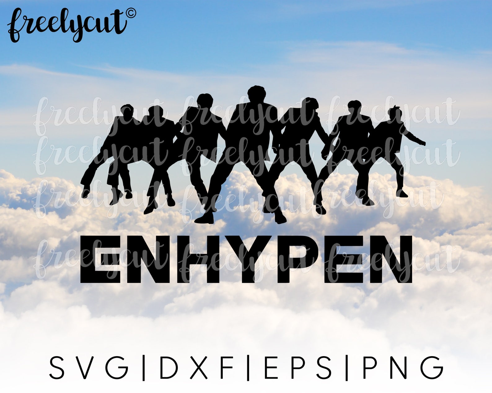 Dancing ENHYPEN Given-taken SVG Cut File Template for Cricut - Etsy Canada
