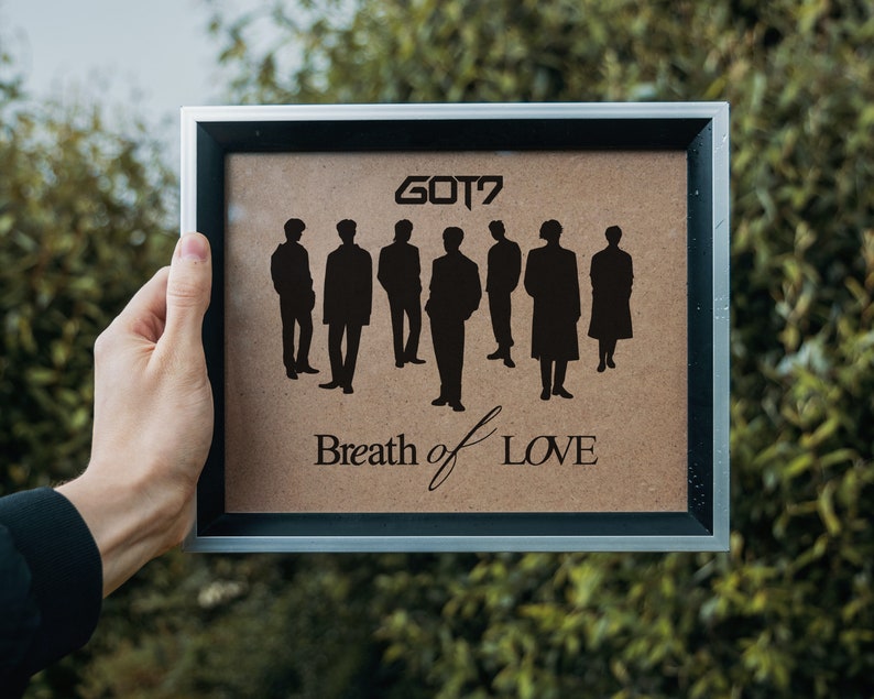 GOT7 Breath of Love SVG Cut File Template for Cricut, Silhouette ...