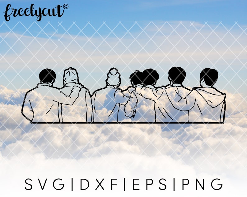 BTS Spring Day Bomnal SVG Cut File Template for Cricut - Etsy