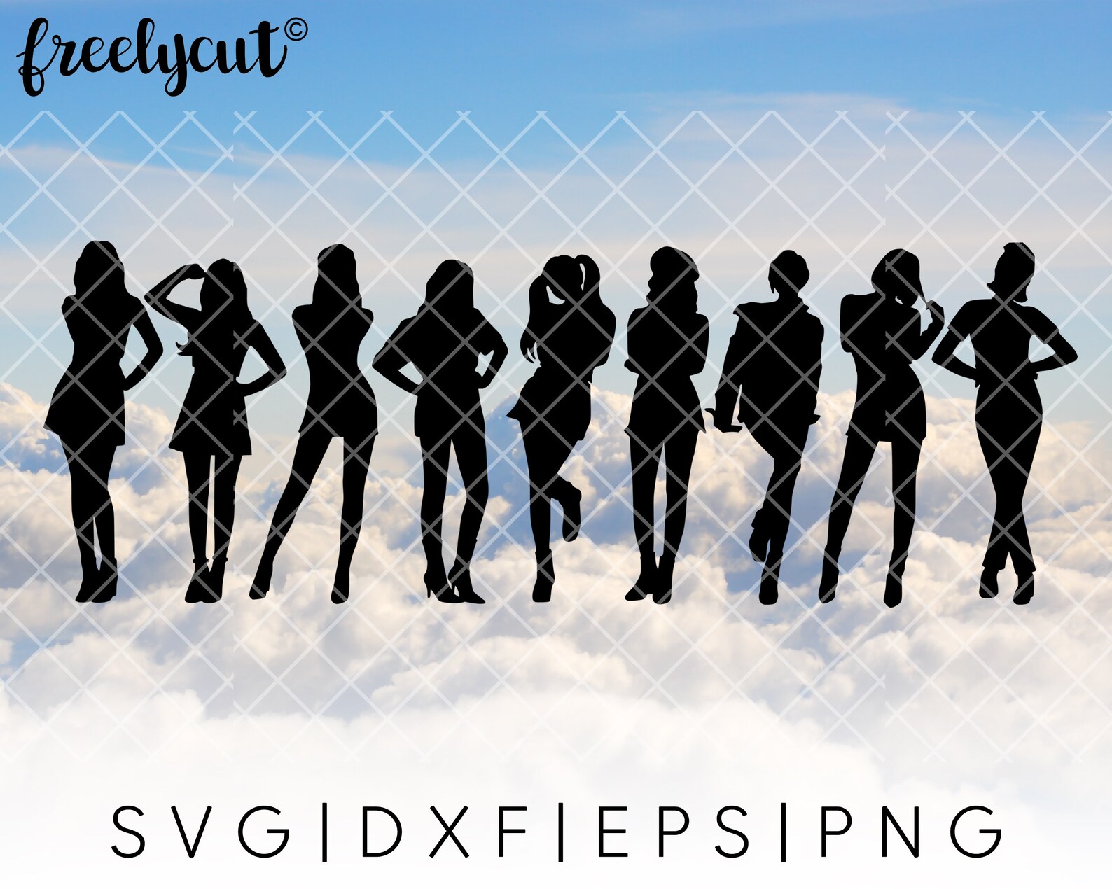 Kpop TWICE SVG Cut File Template for Cricut, Silhouette, Cutting ...