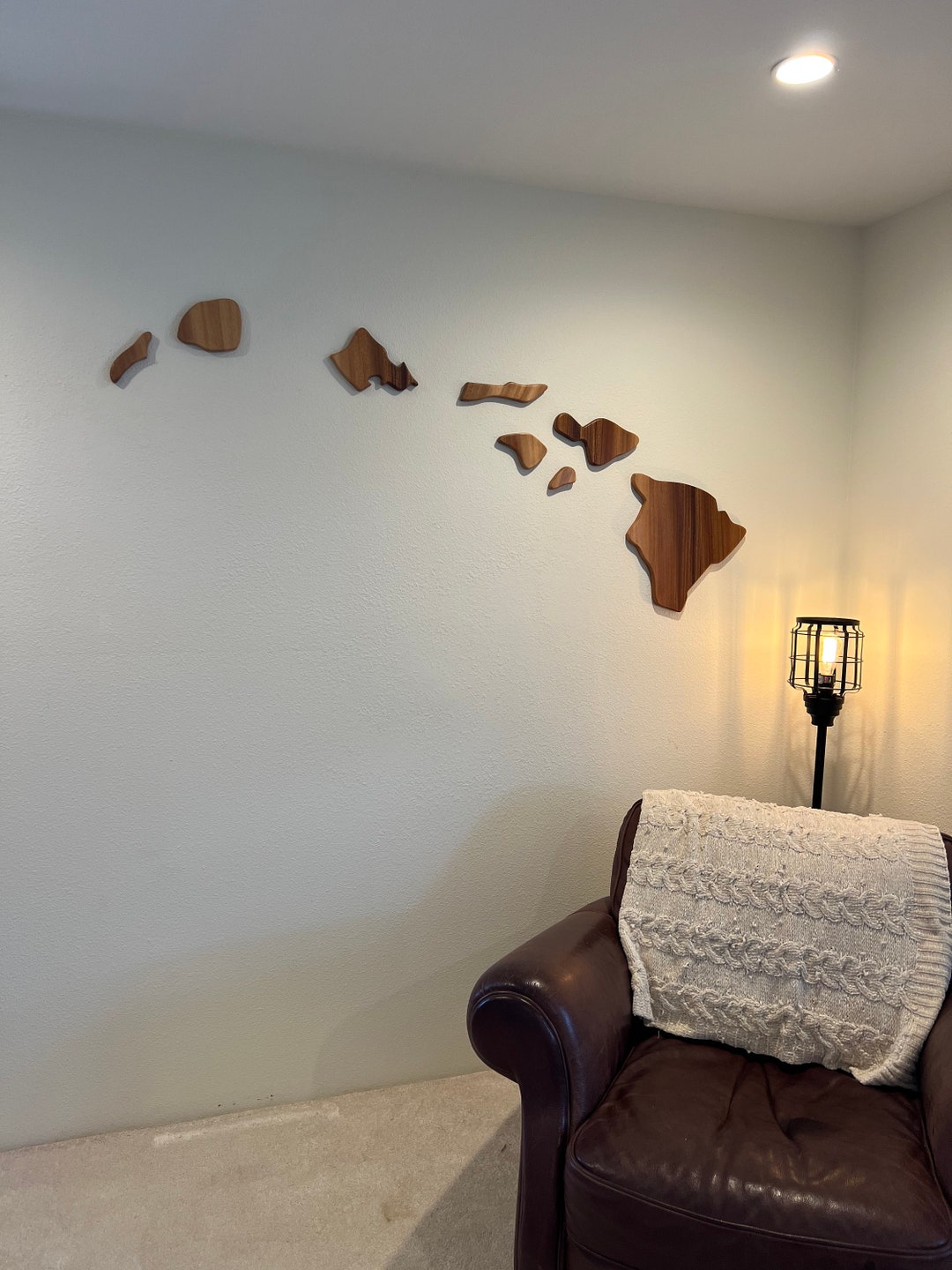 Wooden Hawaiian Island Wall Art Hawaiian Island Wall Decor Wooden