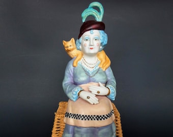 Old Lady Figurine - Etsy