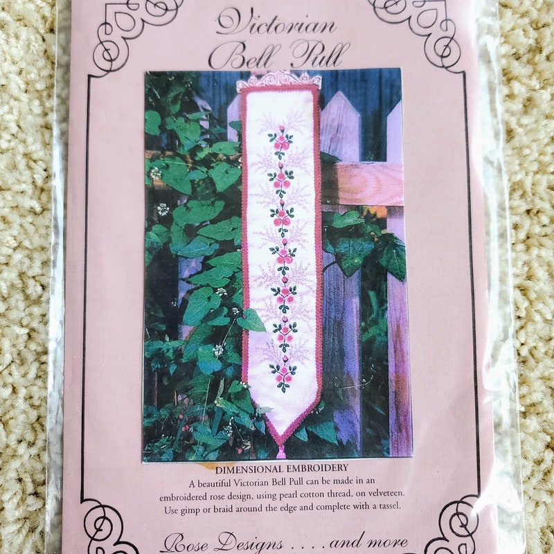 Cross Stitch Bell Pull - Etsy