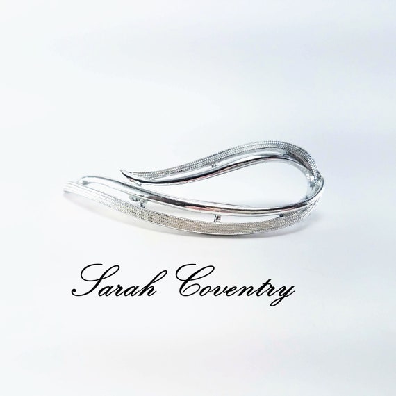 1960s Sarah Coventry signed abstract brooch, Vintage … - Gem