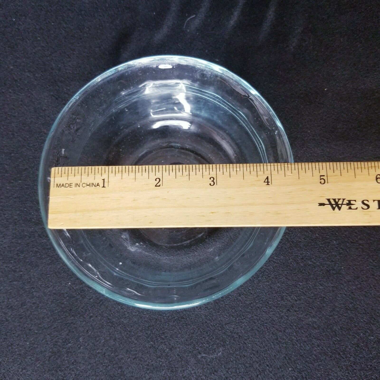 Set of 3 Pyrex Banded Clear Glass Custard Dessert Bowls 464 - Etsy