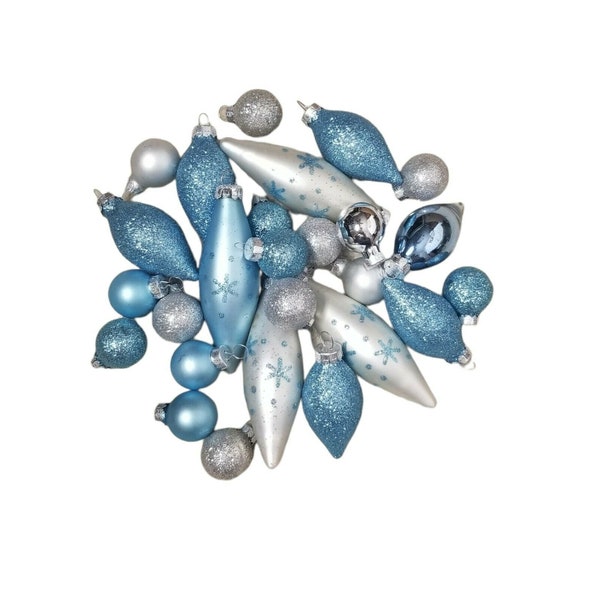 Aqua Ornaments - Etsy