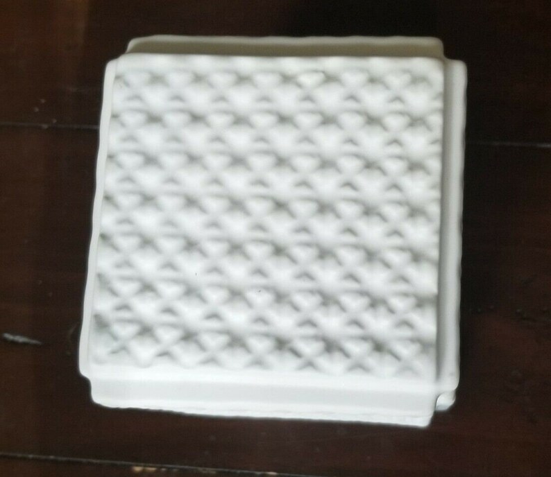 Global Views Ceramic Dimple Box Matte White 6 X 4.5 X 4.5 - Etsy