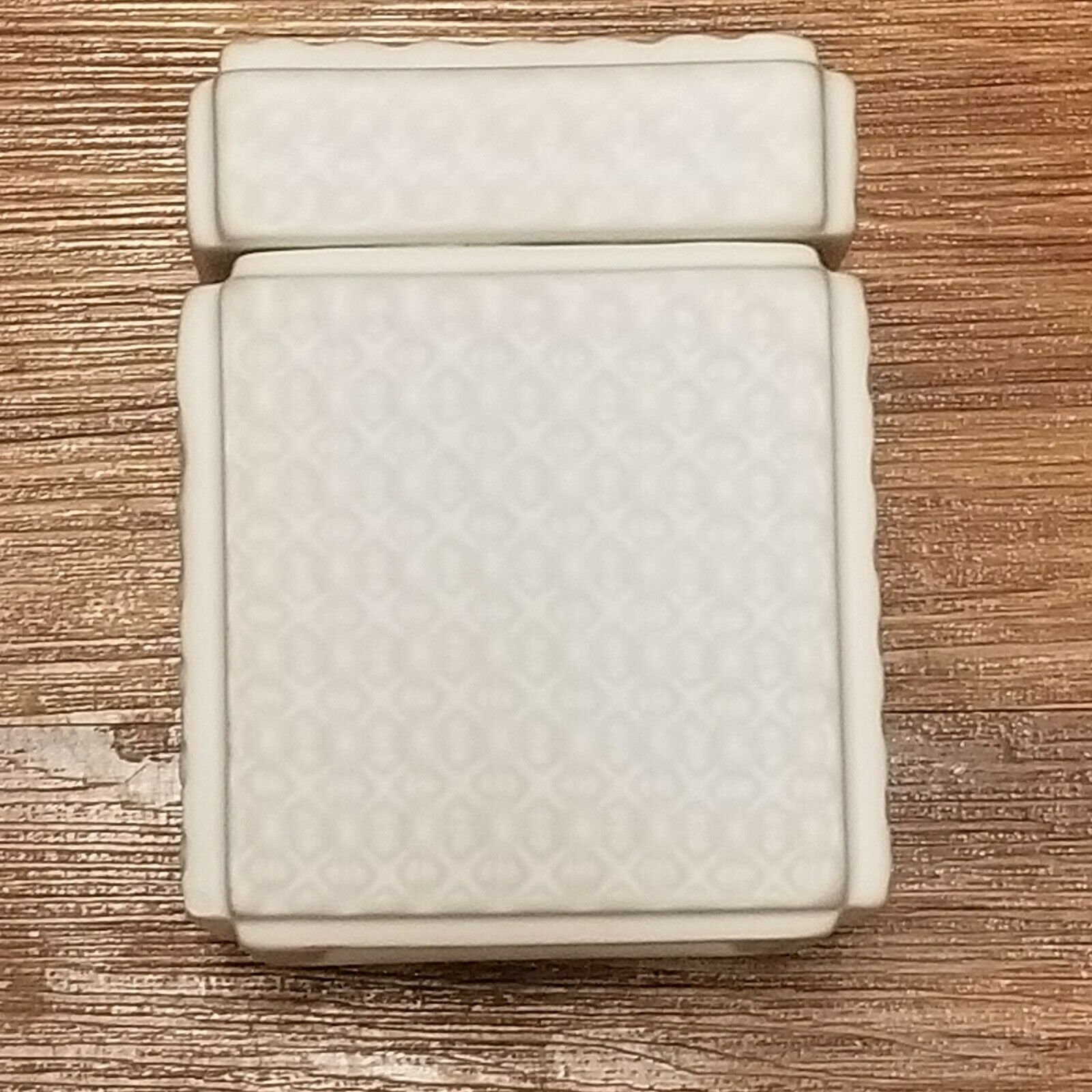 Global Views Ceramic Dimple Box Matte White 6 X 4.5 X 4.5 - Etsy