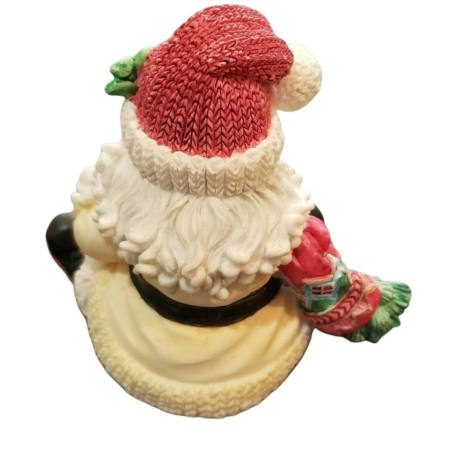 Vintage Enesco Santa Figurine Sandi Zimnicki Friendship Warms Heart ...