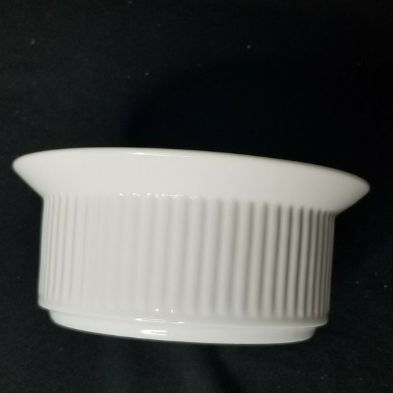 Cookware Vintage Dansk 6 Inch Souffle Bisserup White Baking Dish ...