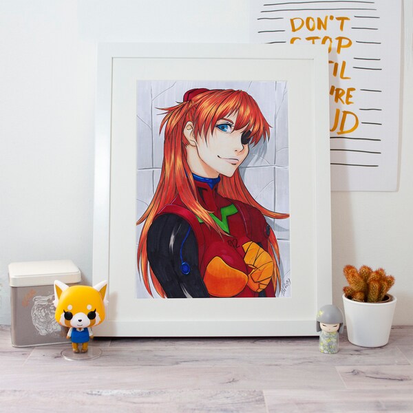 Asuka Langley Art - Etsy
