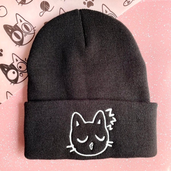 Cat Beanie - Etsy