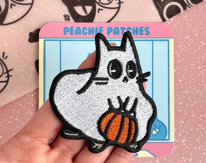 Not of This World, Alien Cat Iron on Patch for Clothes, Backpacks, Bags ...