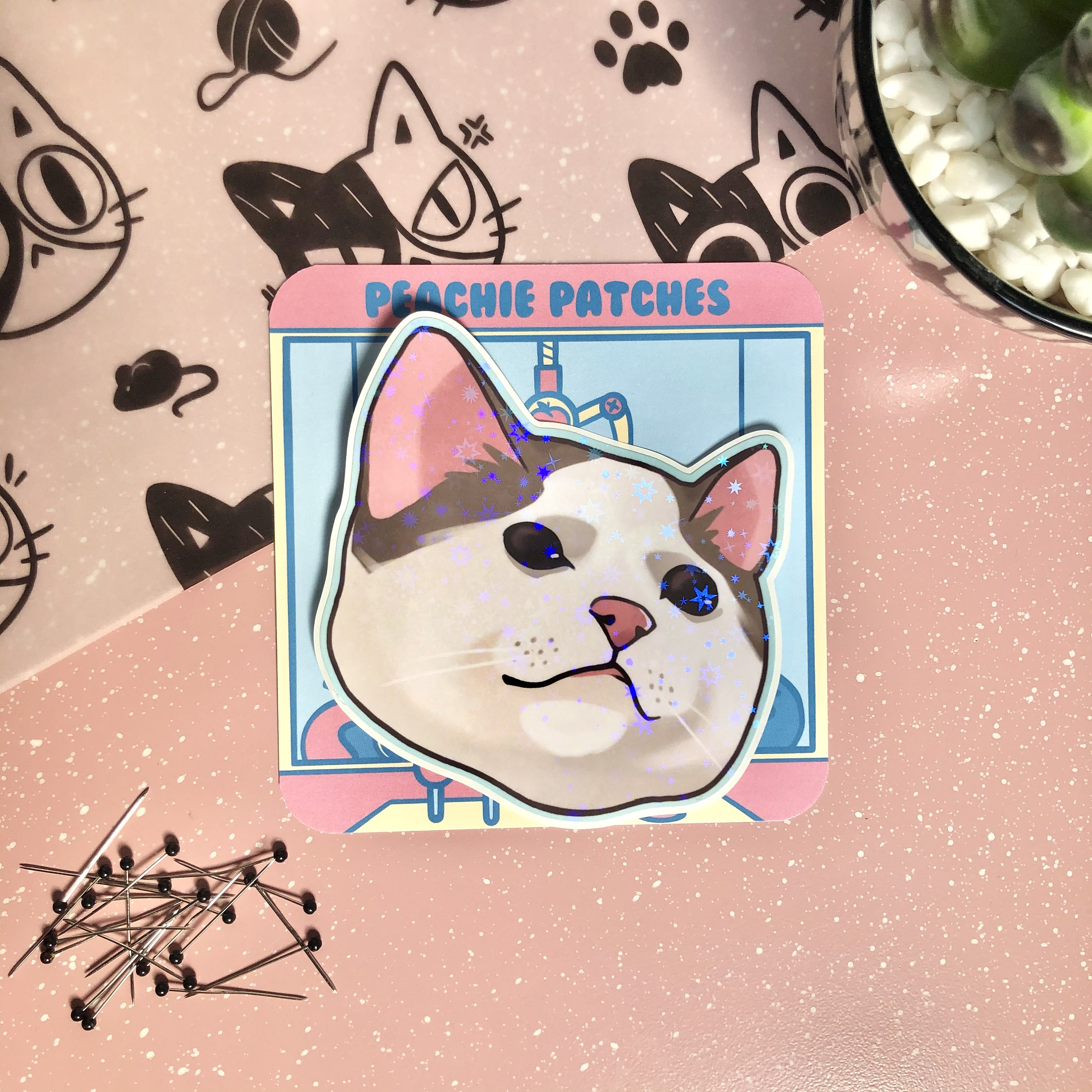 Paper & Party Supplies Stickers, Labels & Tags Paper Gift Fir Cat ...