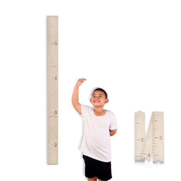 Wood Kids Measuring Board - Etsy