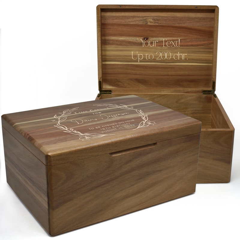 1st Birthday Time Capsule Box - Etsy