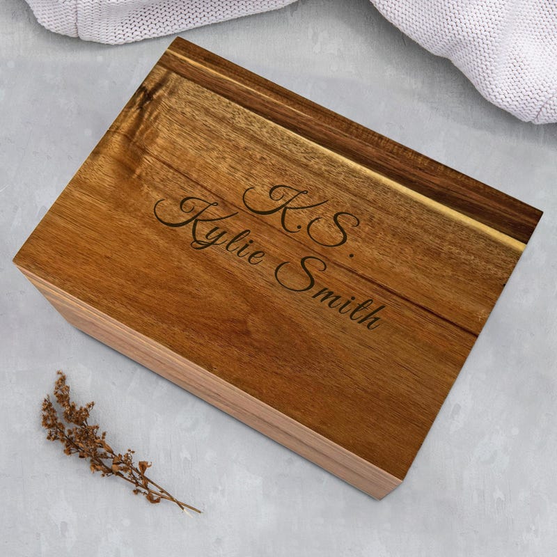 Rustic Keepsake Box - Etsy
